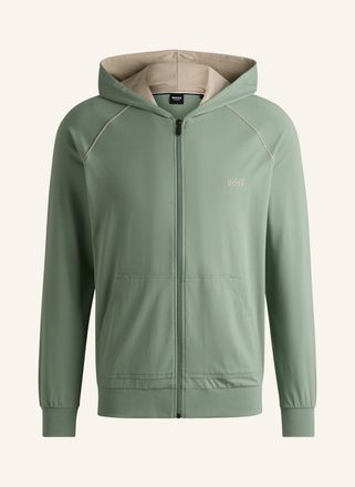 HUGO BOSS Loungewear Jacke Mix&Match Jacket H Regular Fit gruen