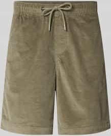 Selected Regular Fit Sweatshorts aus Baumwoll-Mix