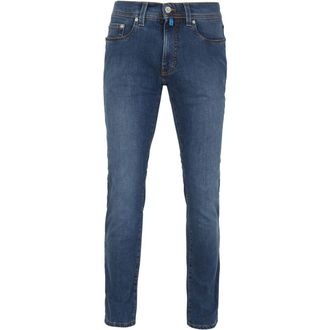Pierre Cardin Jean Lyon Tapered Future Flex Bleu Stonewash