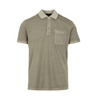 Fay Klassisches Poloshirt - - Tops - Herren - Gr&uuml;n - S