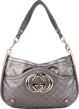 Gucci Crossbody Bags - Gucci GG Monogram Britt Hobo Bag - Gr. unisize - in Bunt - für Damen