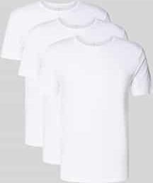 Tommy Hilfiger Slim Fit T-Shirt Set aus Baumwoll-Mix im 3er-Pack