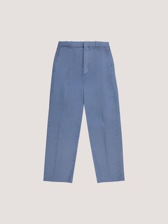 Circolo 1901 Trousers Wide in Twill Avio / 48