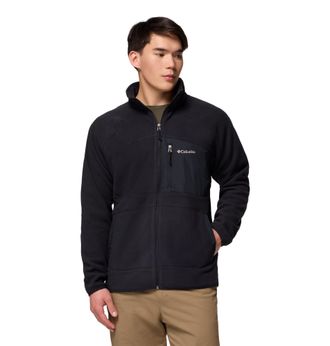 Columbia Herren Fast Trek Overlay Full Zip, Schwarz, XL
