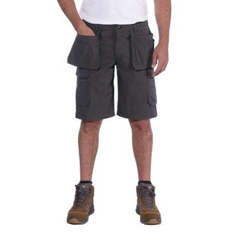 Carhartt Work in Progress Herren Rugged Flex Relaxed Fit Ripstop Cargo-Arbeitsshorts mit Mehreren Taschen, Shadow, W36