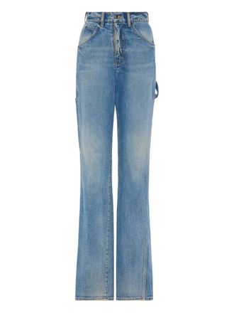 Maison Margiela five pockets tailored trousers - Bleu