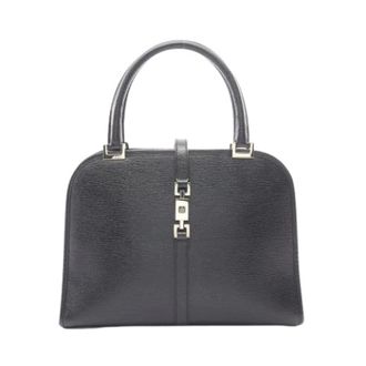 Gucci Pre-owned Sac &agrave; main vintage en cuir - Femme - Pre-owned - Noir - Taille: ONE Size