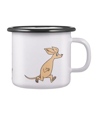 Muurla Mumins Emaille Tasse Retro Sniff 0,25 L