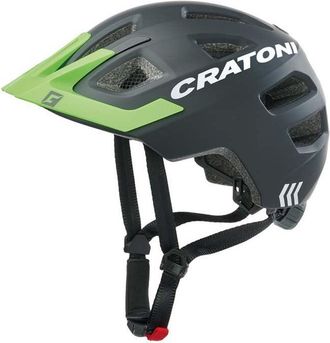 Cratoni Maxster Pro Fahrradhelm Schwarz/Neongrün S