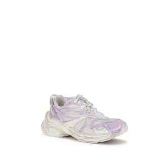 Balenciaga Womens Multicolor Polyurethane Athletic Sneakers