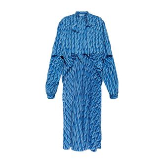 Balenciaga Damen, Kleider, Blau, XSGr&ouml;&szlig;e