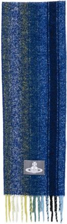 Vivienne Westwood Orb-patch Fringed Scarf