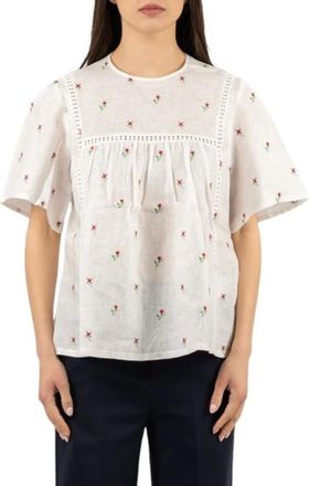 Max Mara Femme, Tops, Blanc, Taille: 36 FR Maglia Weekend