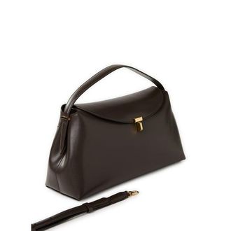 Toteme Sac &agrave; main T-Lock en cuir