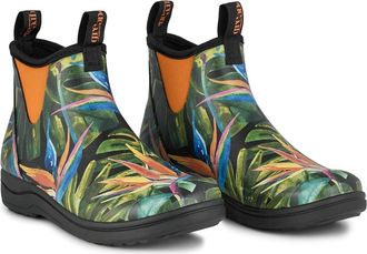 Green Comfort Gummistiefel Damen Halbhoch 37 | Wasserdicht Gummistiefel Damen Kurz für Outdoor und Garten