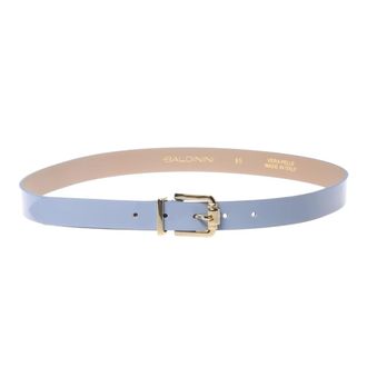 Baldinini Femme, Accessoires, Bleu, Taille: 100 CM Patent Belt