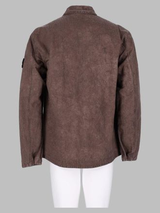 Stone Island Corduroy Overshirt - Brown