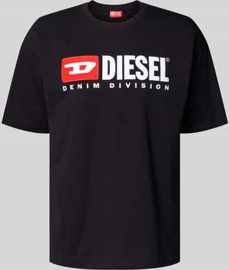 Diesel T-Shirt mit Label-Detail
