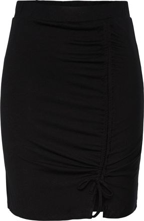 Pieces Damen Pcneora Hw Short String Skirt Sa Bc, Schwarz, XS