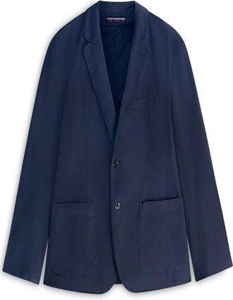 Tommy Hilfiger New York Label Sakko in Washed-Optik, Regular Fit in