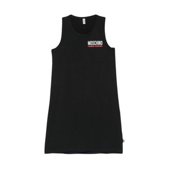 Moschino Damen, Nachtw&auml;sche & Lounge, Schwarzk, LGr&ouml;&szlig;e