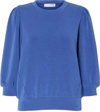 Selected Damen Sweatshirt SLFTENNY 3/4-Arm