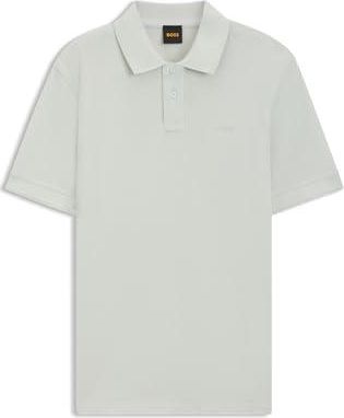 BOSS Hommes Prime Polo en piqué de Coton avec Logo imprimé