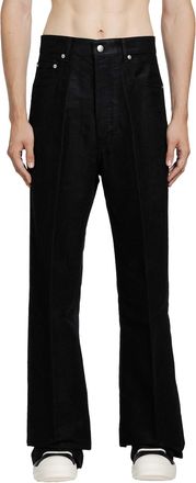Rick Owens Tower Geth Jeans in Ramie Moleskin