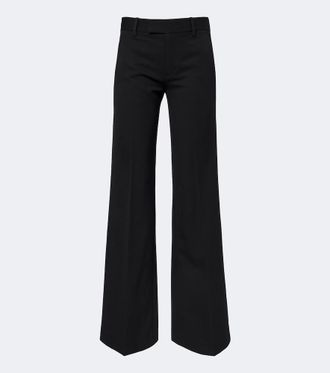 Nili Lotan Gerade Hose Bethany aus Schurwolle