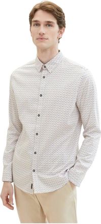 Tom Tailor Herren, Shirts, Wei&szlig;, MGr&ouml;&szlig;e