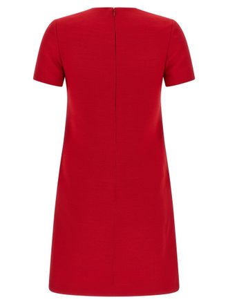 Valentino Garavani Womens Multicolor Virgin Wool Short Dress