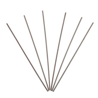 DOITOOL 6 Stück Wolframdraht für Keramikbrennarbeiten: 20 cm, 3 mm, hochtemperaturbeständiger Brennofendraht (2 mm Durchmesser) - hitzebeständiges Keramikwerk