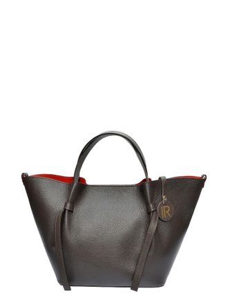 Isabella Rhea Kastanienbraun Rindsledertasche