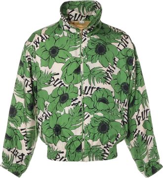 Gucci veste à fleurs (années 2000-2020) - Vert