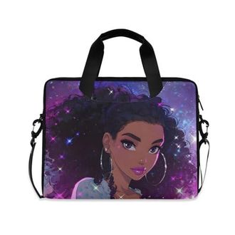 Alaza Sacoche pour ordinateur portable de 40,6 à 15,6 avec pattes delfe de Noël - Sac pour ordinateur portable de 40,6 à 15,6 - Sac fourre-tout pour ordinat