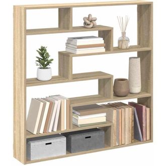 vidaXL W&uuml;rfelregal 7 F&auml;cher Sonoma-Eiche Holzwerkstoff vidaXL