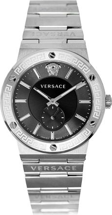 Versace Analog Uhr - - Accessories - Herren - Grau - ONE SIZE