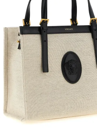 Versace Rivi&egrave;re Tote Bag - Beige