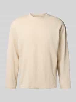 Selected Loose Fit Langarmshirt aus Baumwoll-Mix Modell LOOSEOSCAR