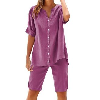 Generic V&ecirc;tements de sport pour femme - Automne et hiver - Col rond - Style d&eacute;contract&eacute; - Manches longues - Ensemble de v&ecirc;tements de d&eacute;tente pour femme - Ense