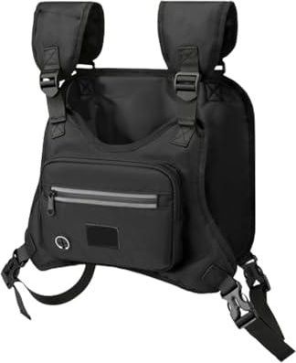 Generic Sac de poitrine pour homme - Sac de poitrine respirant pour lextérieur | Sac de poitrine avec prise casque pour clés, portefeuille, téléphones, a, Ref