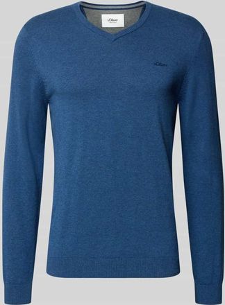 s.Oliver Red Label Pullover mit Logo-Detail