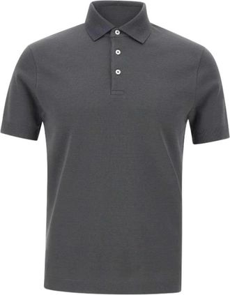 Herno Homme, Tops, Gris, Taille: XL Polo Tricot&eacute;