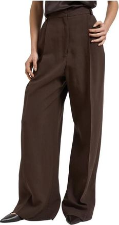 Iro Iro, Femme, Pantalons, Brun, Taille: 34 FR Wide Pantalons