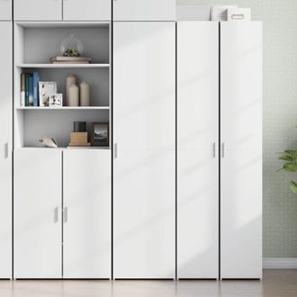 vidaXL Highboard Wei&szlig; 45x42,5x185 cm Holzwerkstoff - Vidaxl