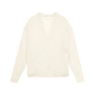 Isabel Marant Herren, Strickwaren, Beige, MGr&ouml;&szlig;e