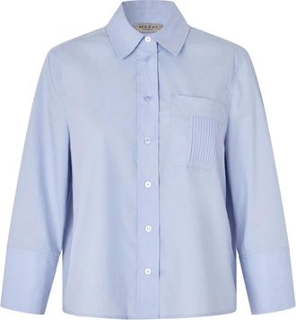Masai 2085S Zen - - Blouses & Shirts - Damen - Blau - XL