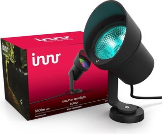 Innr Innr Smart Gartenstrahler XL Erweiterung, White & Color, LED Strahler, Spotlicht au&szlig;en, IP67 wasserdicht, 1-Pack (OSL 140 C Basisset ben&ouml;tigt)