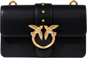 Pinko Schultertasche LOVE ONE MINI ST. CL VITELLO SETA 105856