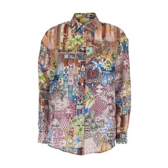 Momoni Femme, Blouses et Chemises, Multicolore, Taille: 40 FR Colinas Printed Shirt